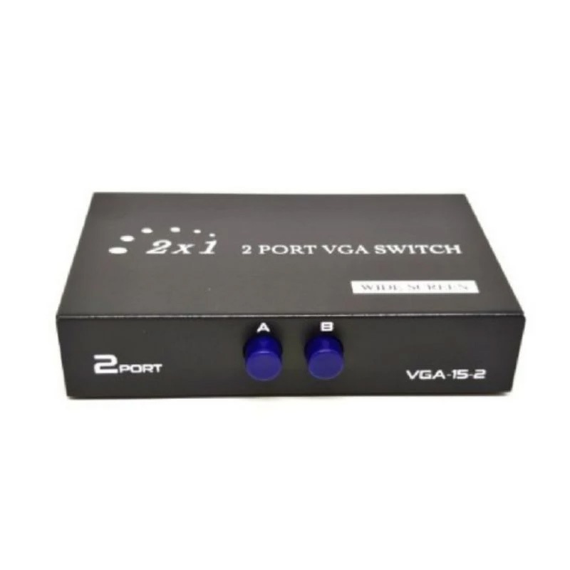 Jual VGA Switch 2 Port / VGA Switcher | Shopee Indonesia