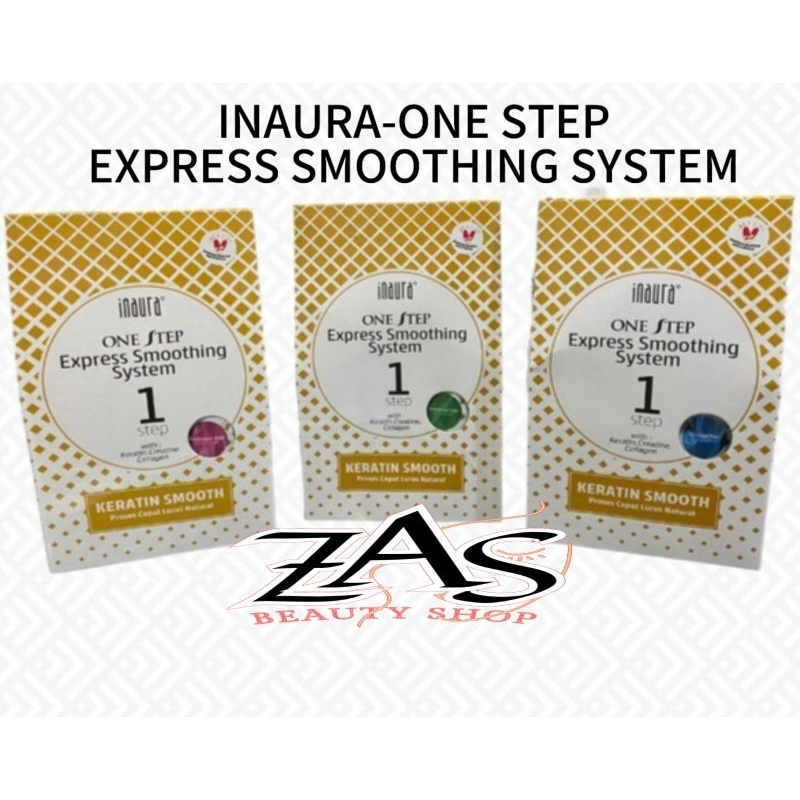 Jual INAURA One Step Express Smoothing System 130gr Obat Pelurus ...