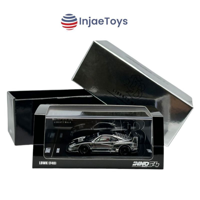 Jual INNO64 LBWK F40 Silver Chrome (Beijing Special) | Shopee Indonesia
