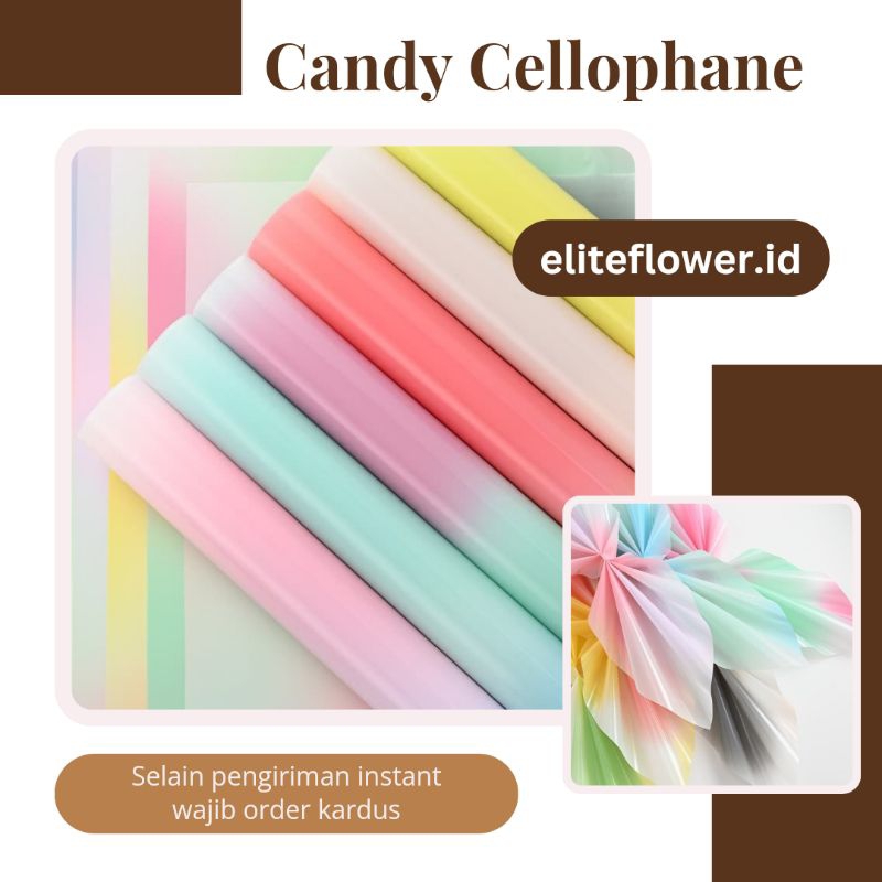Jual Kertas Buket Bunga | Candy Cellophane | Kertas Bucket | Flower ...