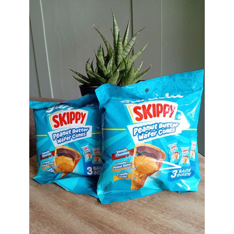 Jual Skippy Peanut butter wafer cones | Shopee Indonesia