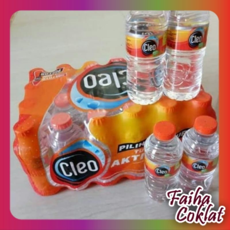Jual AIR MINERAL CLEO UK 220 ml (ISI 24 botol) MINERAL MURNI | Shopee Indonesia