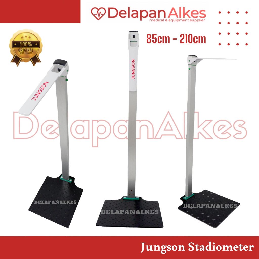 Jual Jungson Stadiometer Alat Ukur tinggi Badan Manual 85cm - 210cm JS ...