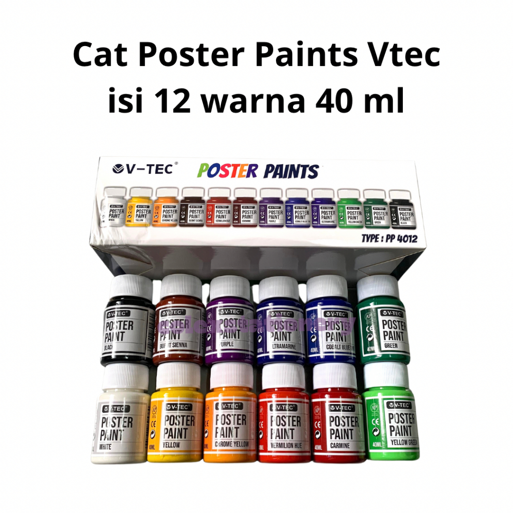Jual Cat Poster Paint / Cat Air Poster Washable Paint High Quality Isi ...