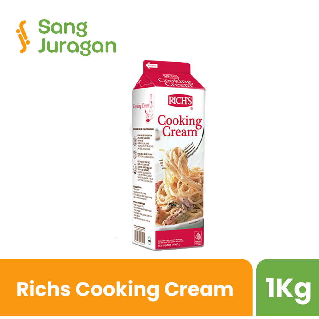 Jual Rich's Cooking Cream 1 L - 1 Kg / Richs Krim Masak 1000 Gr / Rich ...