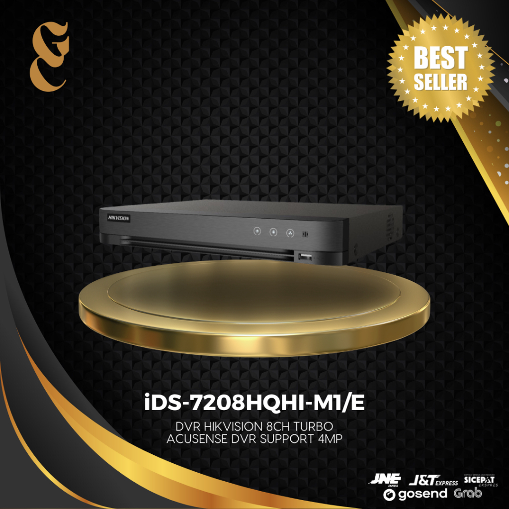 Jual DVR HIKVISION 8CH iDS-7208HQHI-M1/E TURBO ACUSENSE DVR SUPPORT 4MP ...