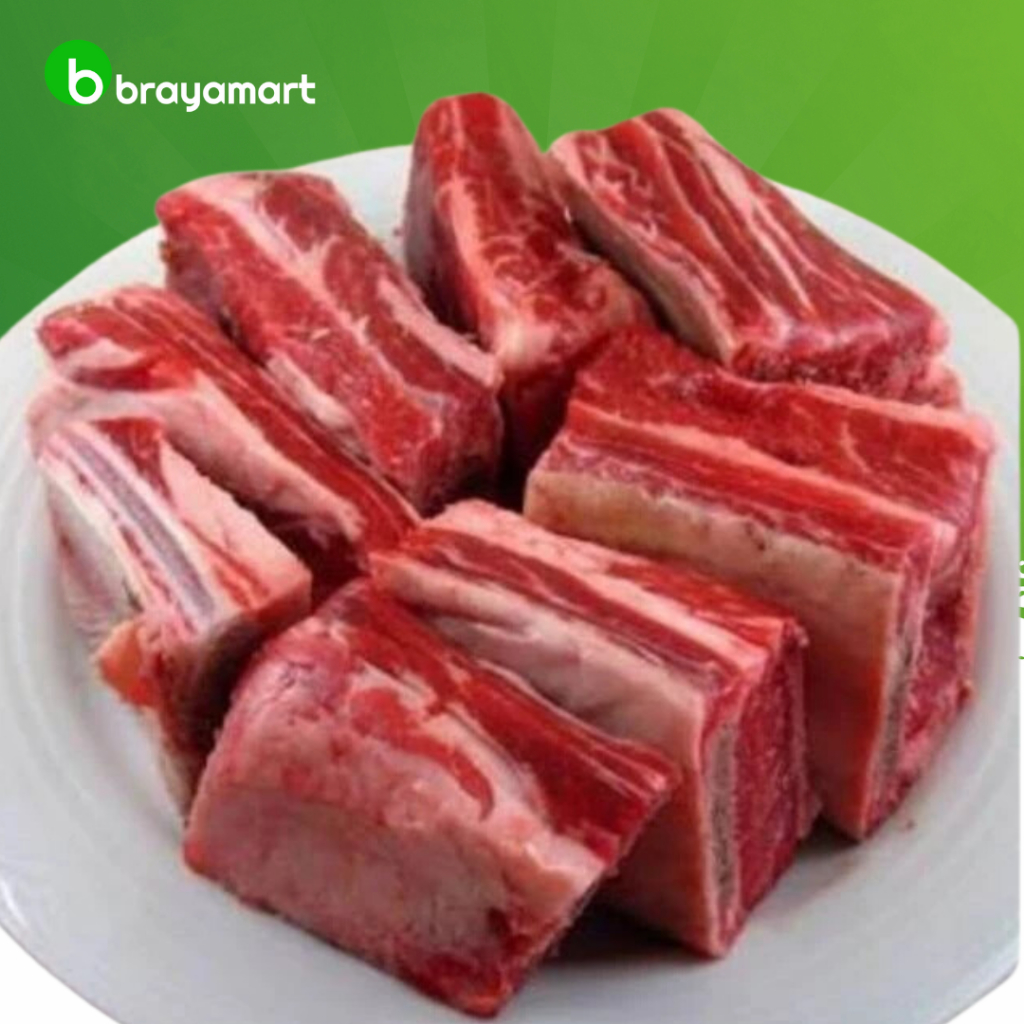 Jual Daging iga sapi fresh 500gr Brayamart | Shopee Indonesia