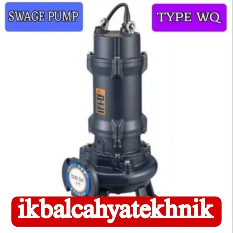Jual Pompa Celup Air Limbah/Swage Pump Brand Antai 50WQD10-10-0, 75 ...