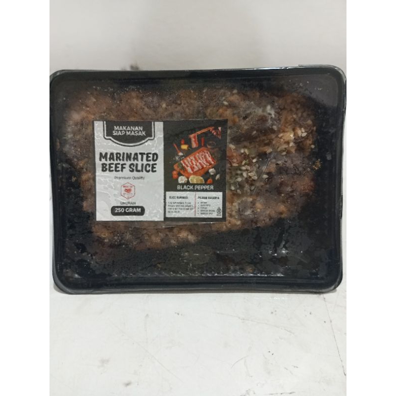 Jual Yoshinoya Marinated beef slice blackpaper 250gr | Shopee Indonesia