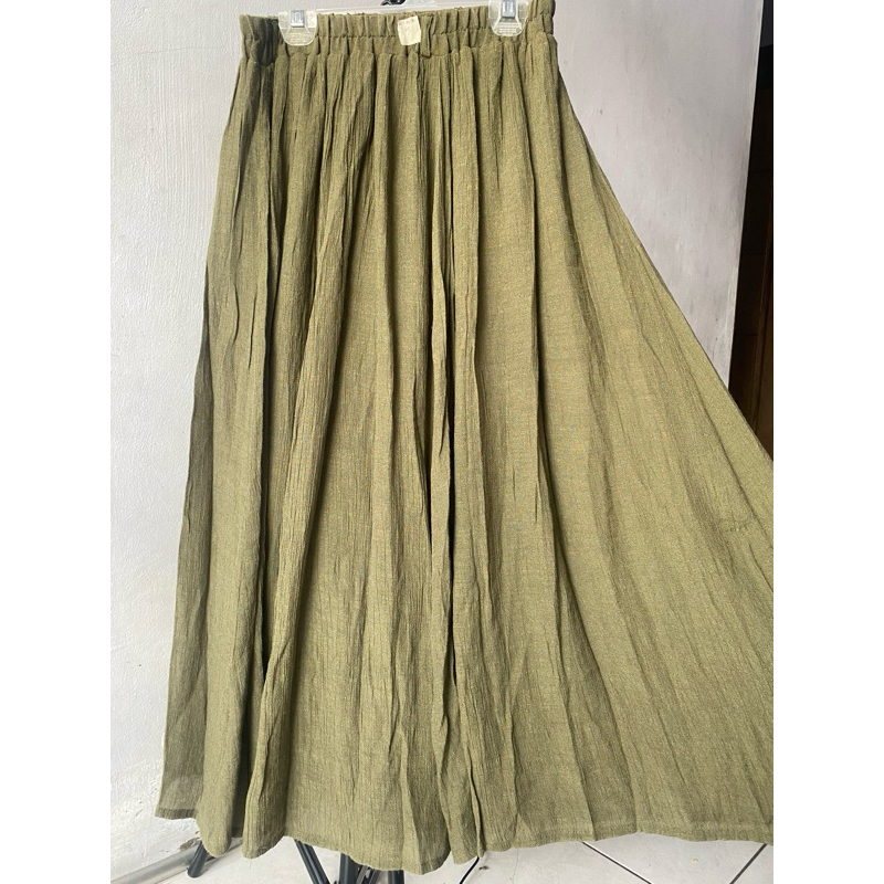 Jual preloved rok katun linen | Shopee Indonesia