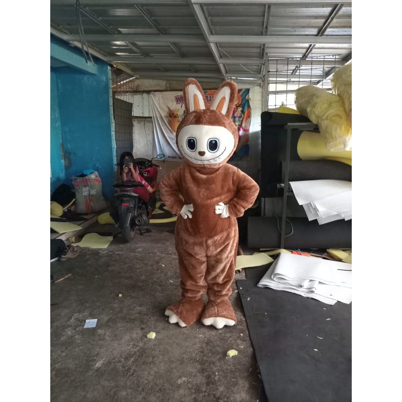 Jual Kostum badut labubu coklat muda | Shopee Indonesia