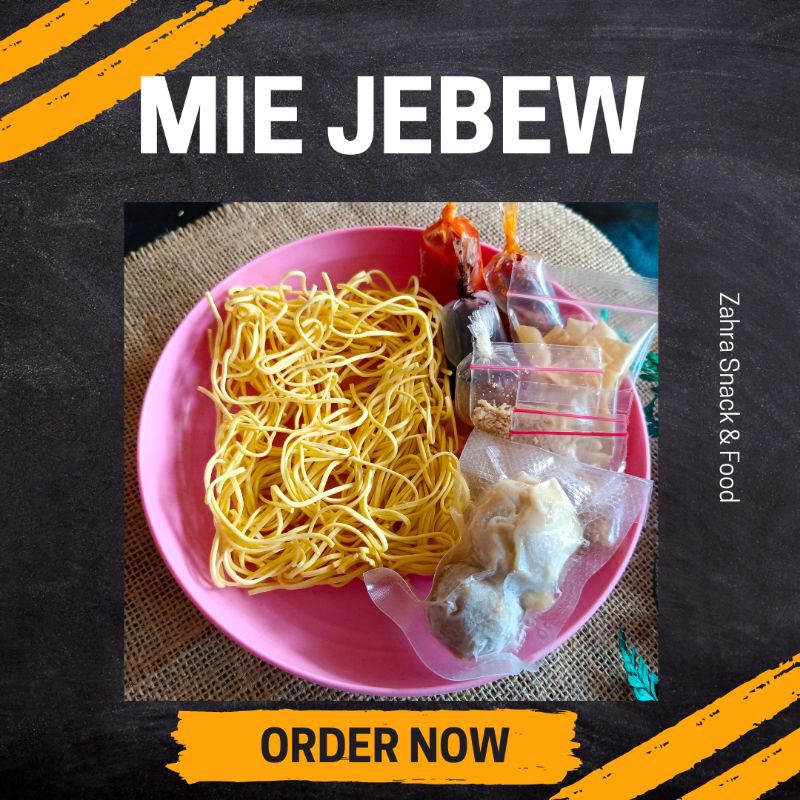 Jual (ZAHRA FOOD) Mie Jebew Wonton Instan | Mie Pedas | Shopee Indonesia