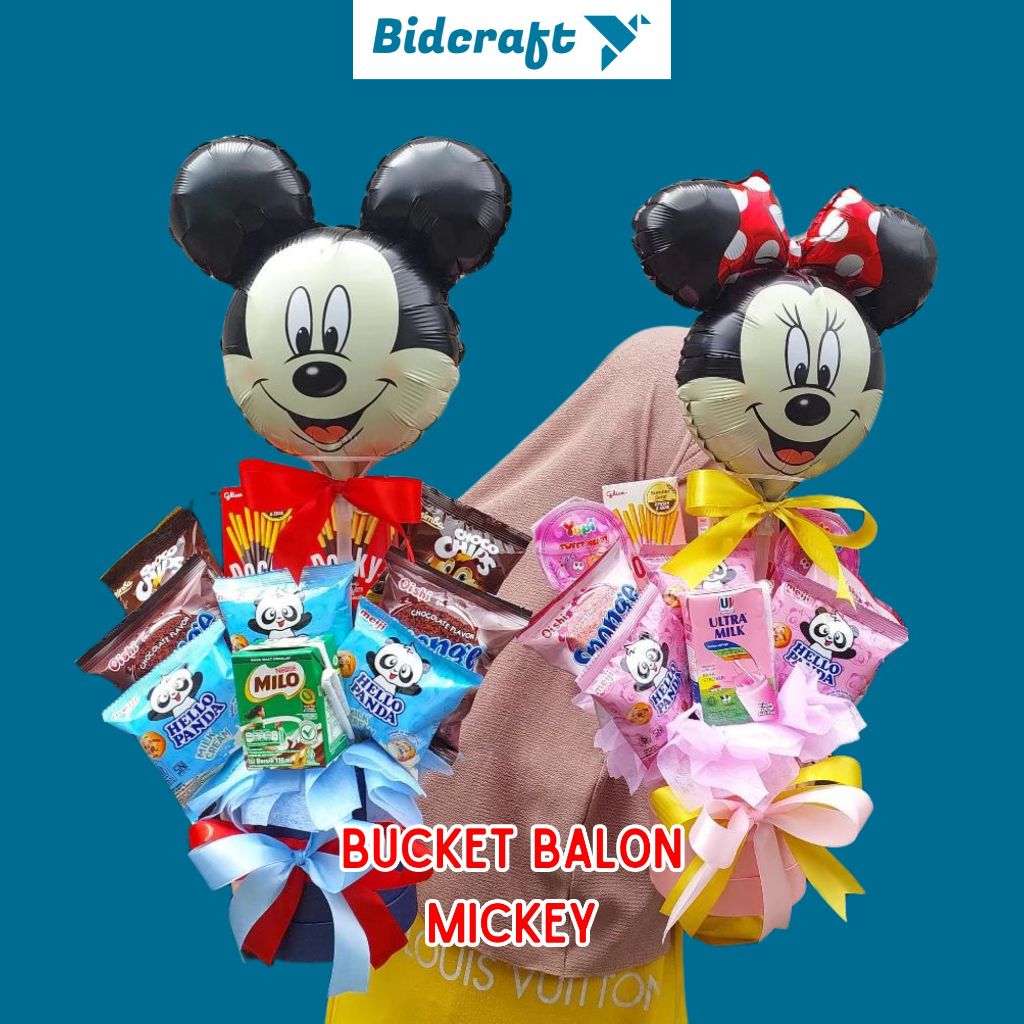 Jual Bucket Balon Snack Karakter Buket Hampers Ulang Tahun dan wisuda ...