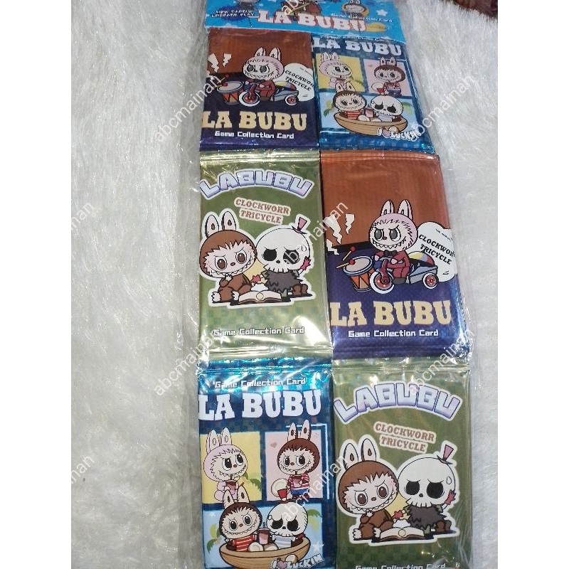Jual 12 SACHET KARTU FOIL LABUBU(96LBR) | Shopee Indonesia