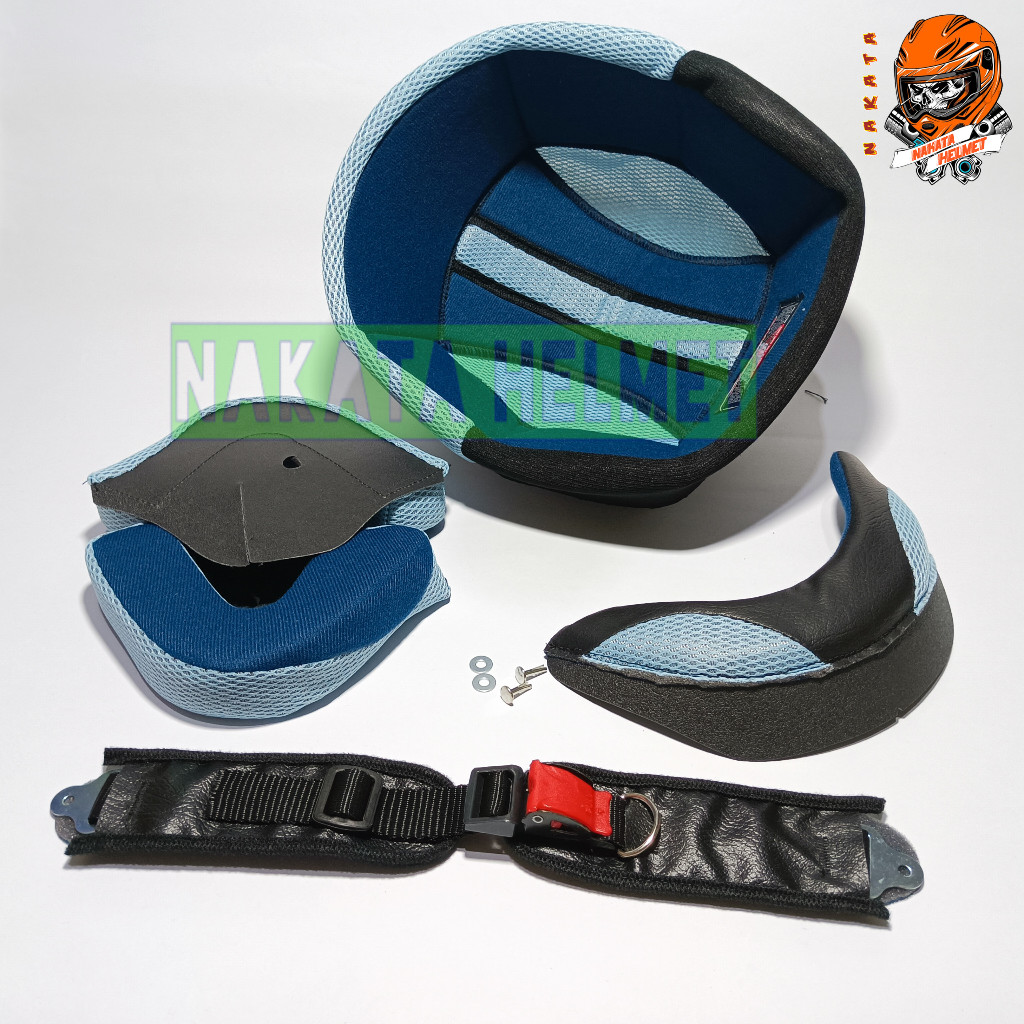 Jual Busa helm GM EVO EVOLUTION FULLSET SET + TALI GESPER | Shopee ...
