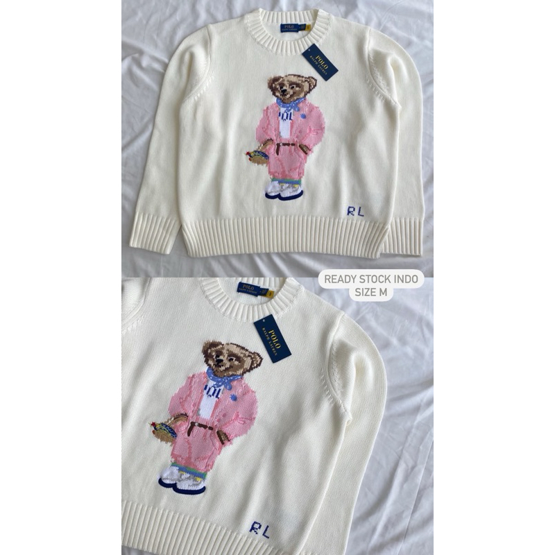 Jual NEW Ralph Lauren Picnic Polo Bear Jumper For Women Sizes S ...