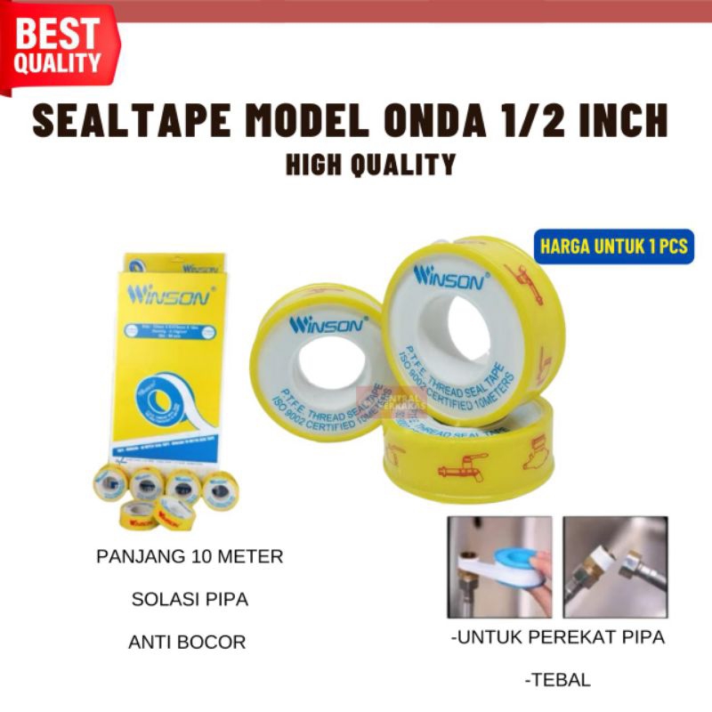 Jual Sealtape model onda winson / Sealtape Isolasi pipa berkualitas ...