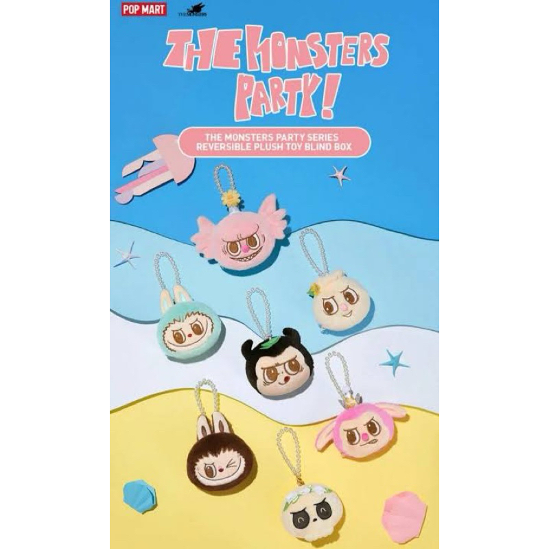 Jual LABUBU The Monsters Party Series Reversible Plush Toy Blind Box ...