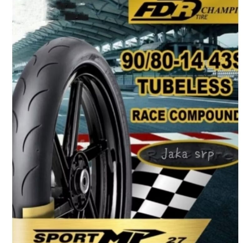 Jual BAN MP27 SOFT COMPANY CHAMPION SPORTY Mp27 90/80-14 STOK TERBARU ...