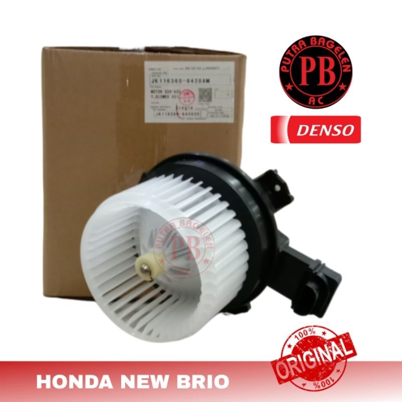 Jual motor blower ac mobil original denso HONDA BRIO NEW 2018 UP ...