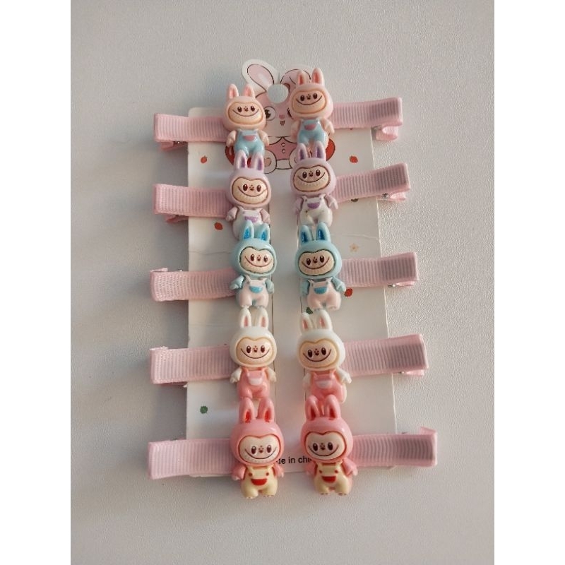 Jual Jepit Labubu/Jepit Anak Labubu/Jepit Anak Labubu Sepasang | Shopee ...