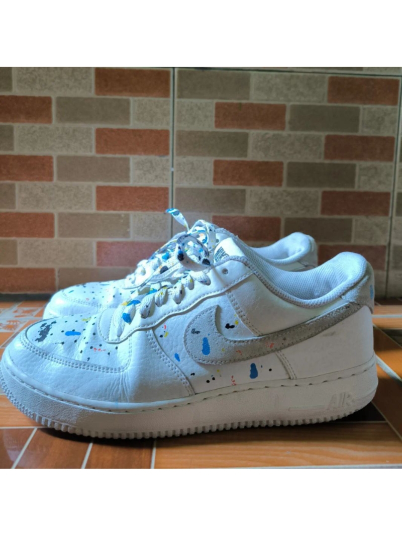 Jual nike af1 LV8 paint splatter | Shopee Indonesia