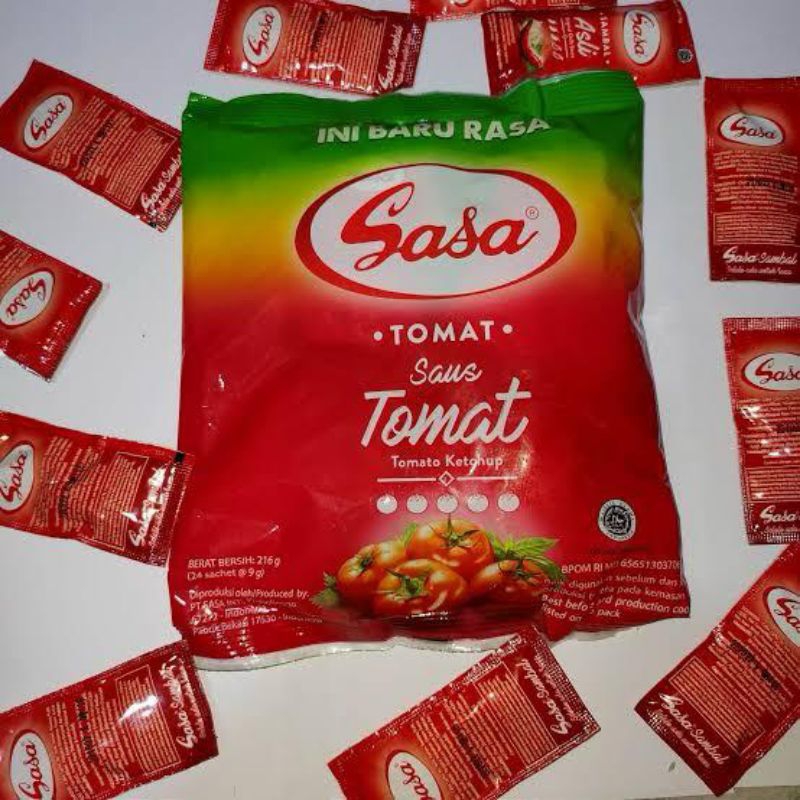 Jual Sasa Sauce Sachet (Rasa Pedas, Tomat, Extra Pedas) | Shopee Indonesia