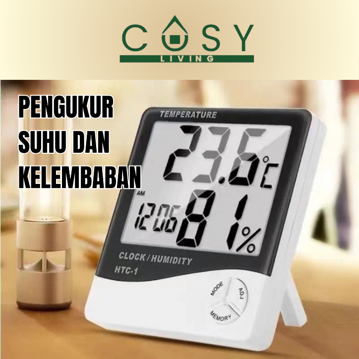 Jual Pengukur Suhu dan Kelembaban / Termometer Hygrometer / Humidity ...