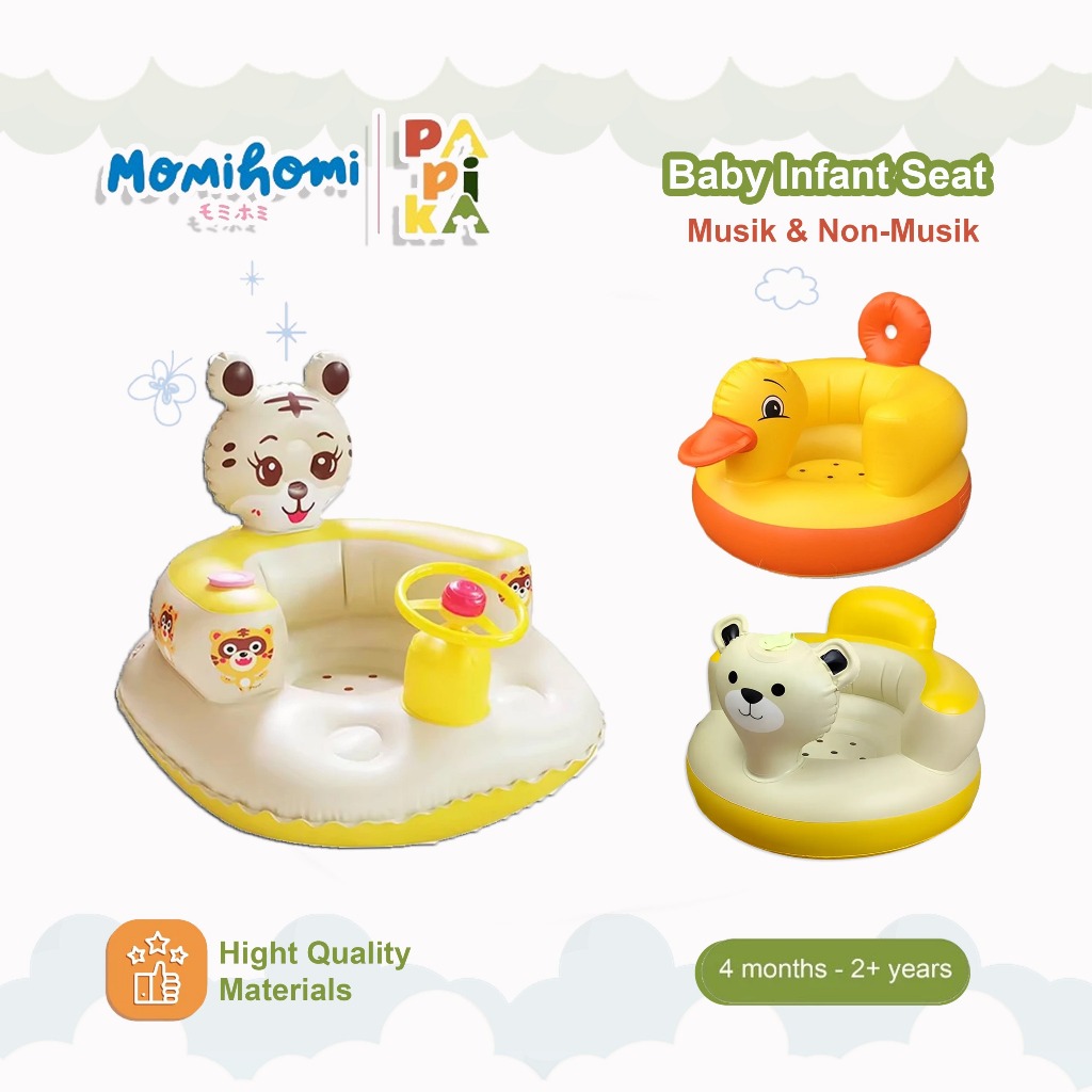 Jual MOMI HOMI AUTHORIZED Papika Kursi Sofa Tempat Belajar Duduk Bayi ...