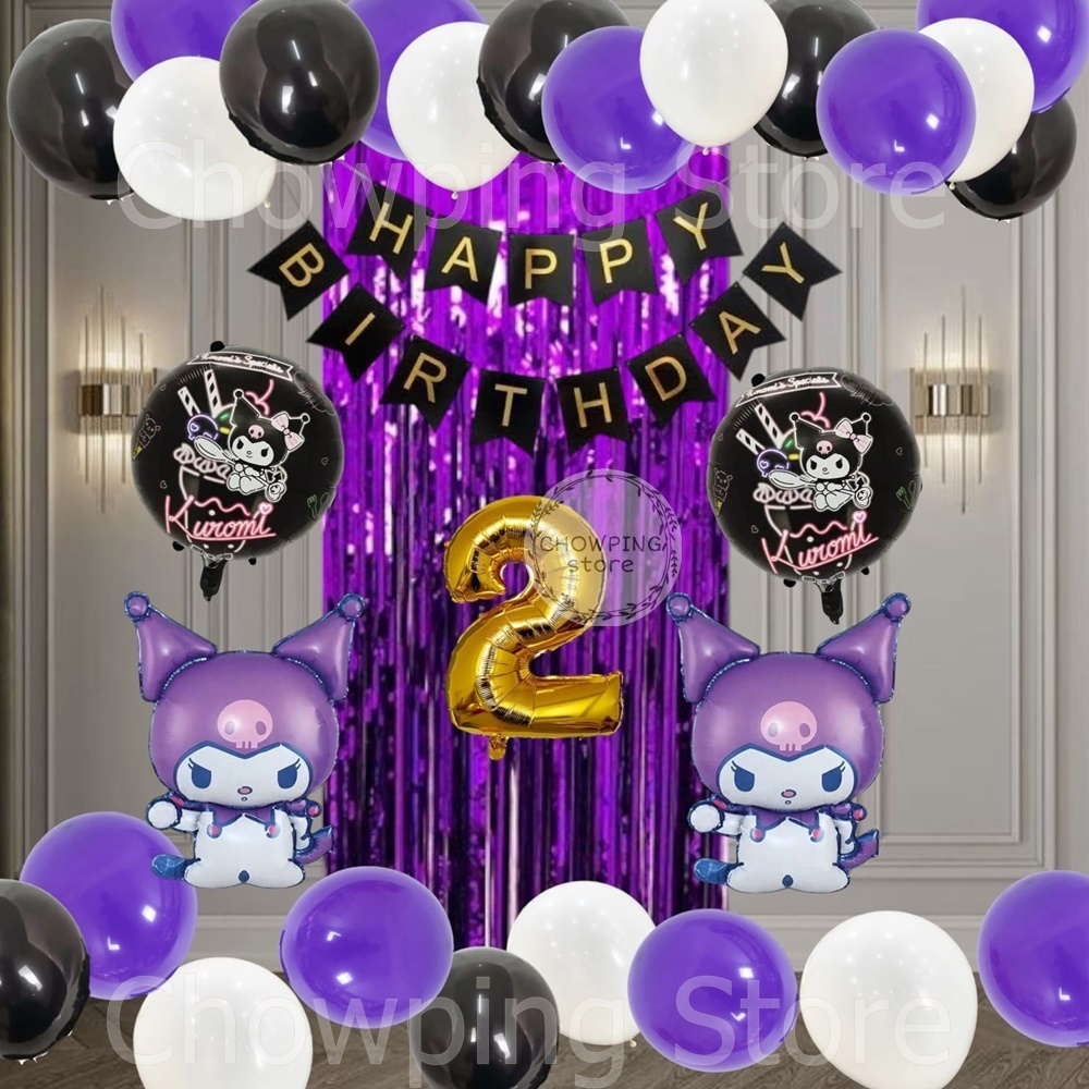 Jual Paket Dekorasi Balon Ulang Tahun / Happy Birthday Tema Melody ...