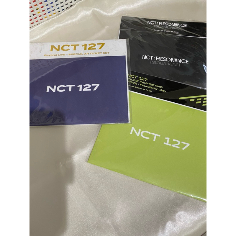 Jual Official AR Ticket Set Jungwoo NCT 127 Unsealed (Beyond live 2020 ...