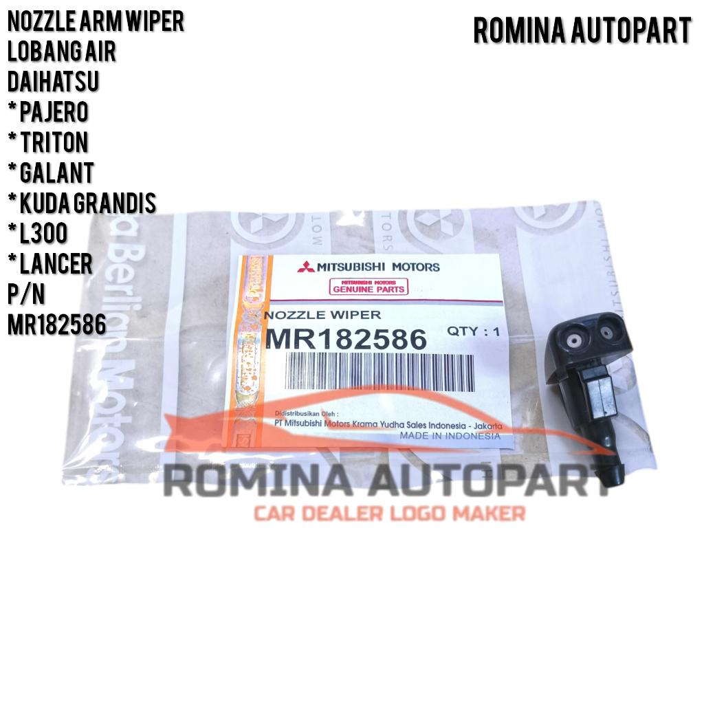 Jual NOZZLE ARM SEMPROTAN AIR WIPER PAJERO TRITON GALANT L300 L200 KUDA ...
