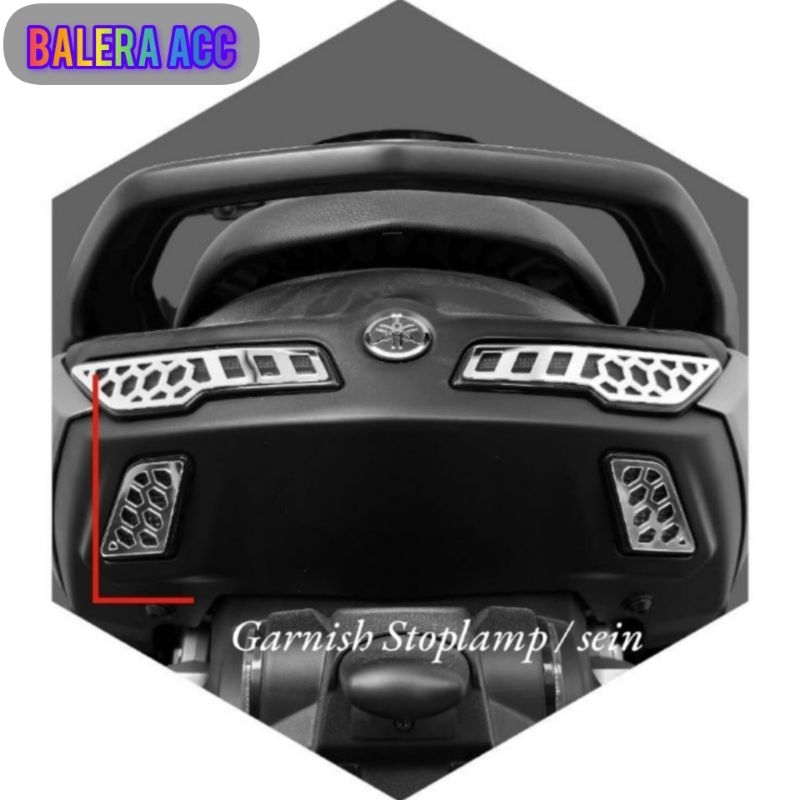 Jual garnish stoplamp motor Nmax Turbo Nmax Neo 2024 aksesoris Yamaha ...