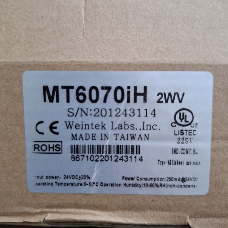 Jual WEINTEK HMI TOUCH SCREEN MT6070iH 2WV | Shopee Indonesia