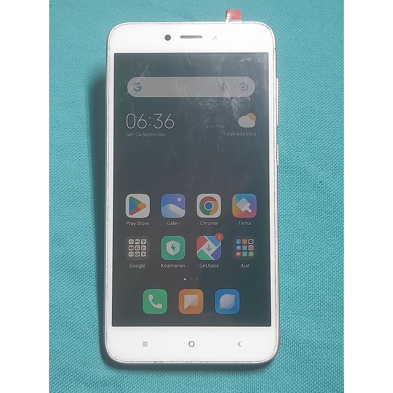 Jual handphone second redmi 4x 4g lte ram 3/32 normal siap pakai ...