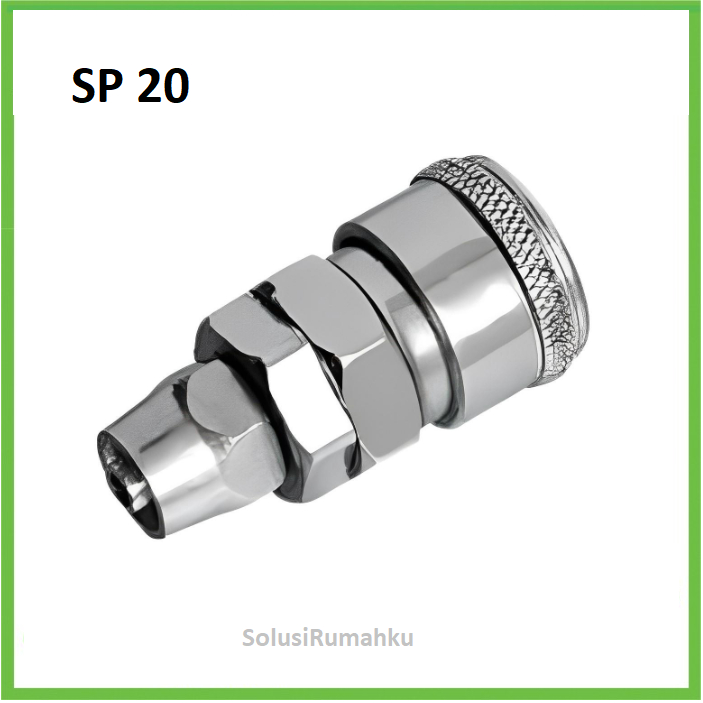 Jual JKU Quick Coupler Angin SP20 SP 20 / Nepel Selang Kompresor ...