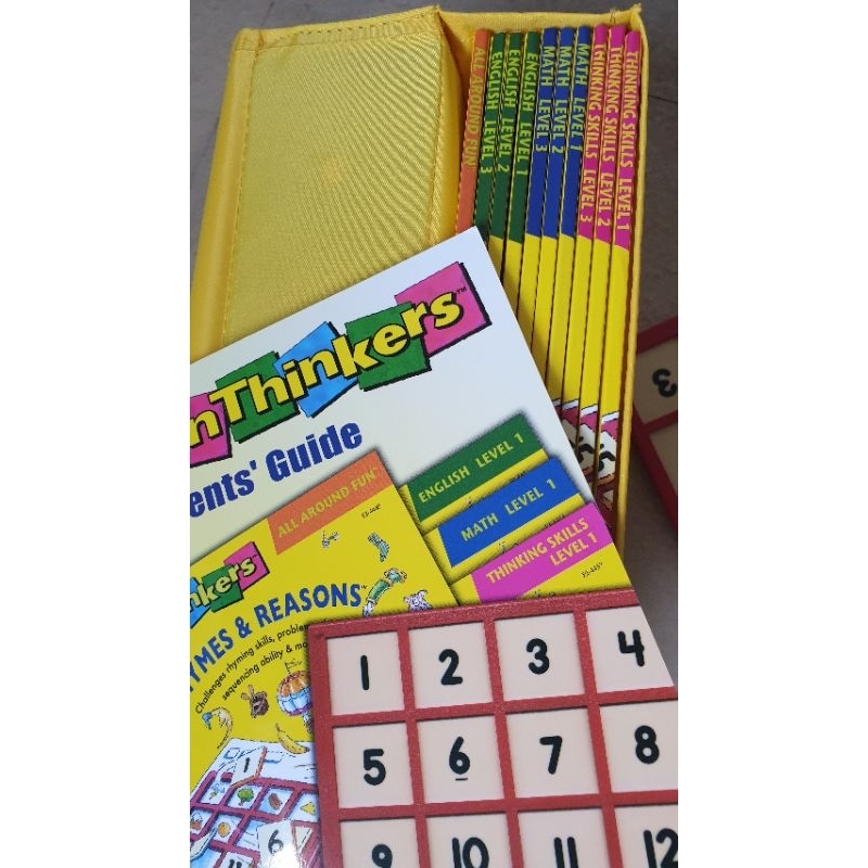 Jual Grolier Fun Thinker kids learning book | brain developer | brain ...