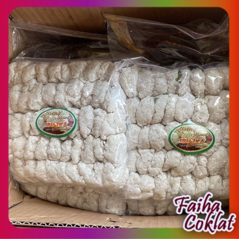 Jual Snack frozen Sotong Bu Ika Cireng Kriwil Bu Ika By Faiha Coklat ...