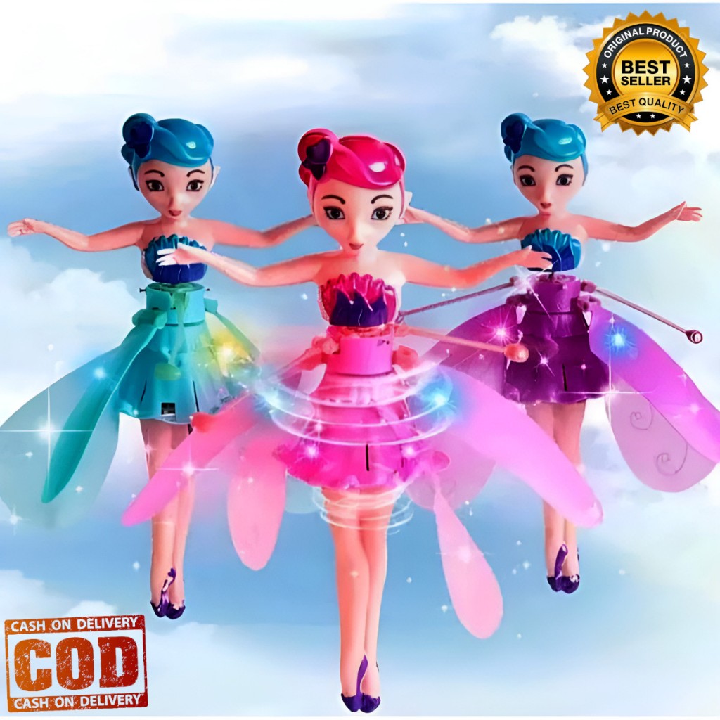 Jual JOFESTORE88 MAINAN FAIRY FLYING HAND SENSOR/PRINCES DOLL FLAYING ...