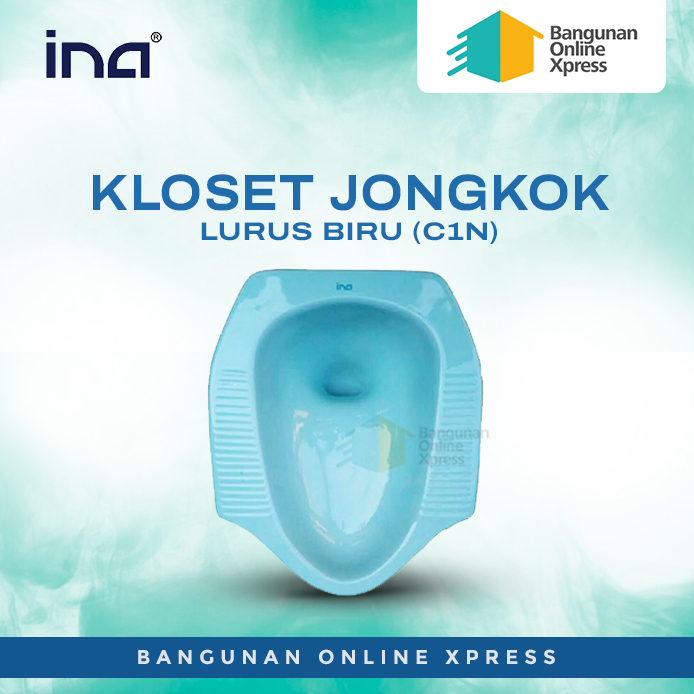 Jual INA KLOSET JONGKOK LURUS BIRU (C1N) | Shopee Indonesia