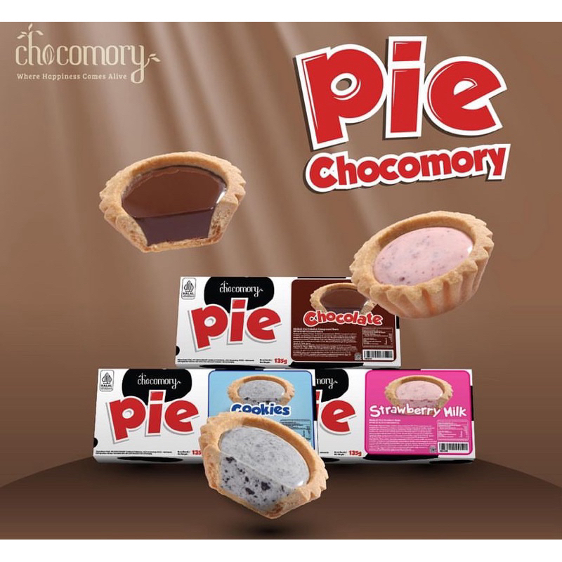 Jual Chocomory Pie Isi 5 Ready 03 November 2024 (Pengiriman Pagi ...