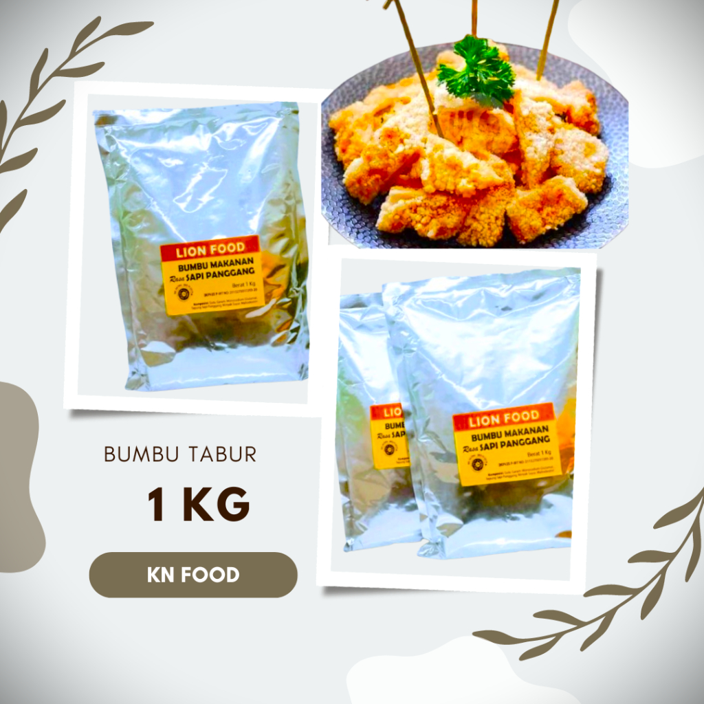 Jual Bumbu Tabur ALA SHIHLIN RASA SAPI PANGGANG Lion Food Kemasan 1KG ...