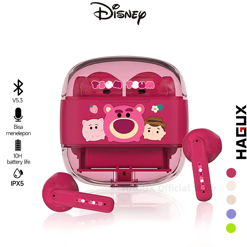 Jual Disney A11 True Wireless Bluetooth V5.3 TWS Headset Macarons ...
