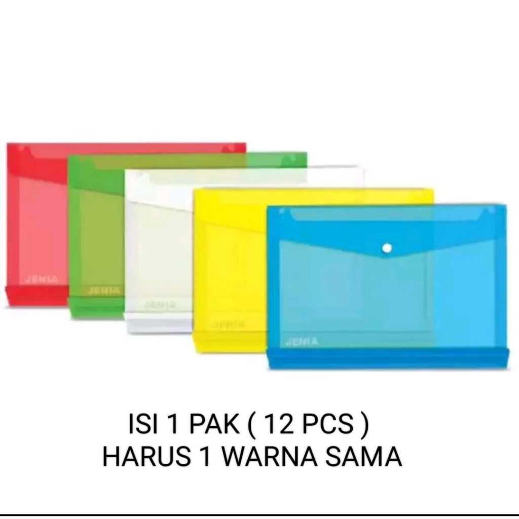 Jual MAP PLASTIK KANCING FOLIO ( lusinan ) | Shopee Indonesia