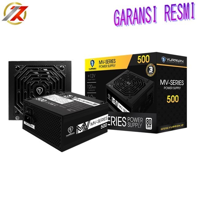 Jual PSU VURRION MV500 MV-SERIES 500 WATT 80+ / PSU 500Watt 80 ...