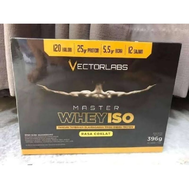 Jual Suplemen Fitness Vector Labs Vectorlabs Master Whey ISO 12 Serving ...