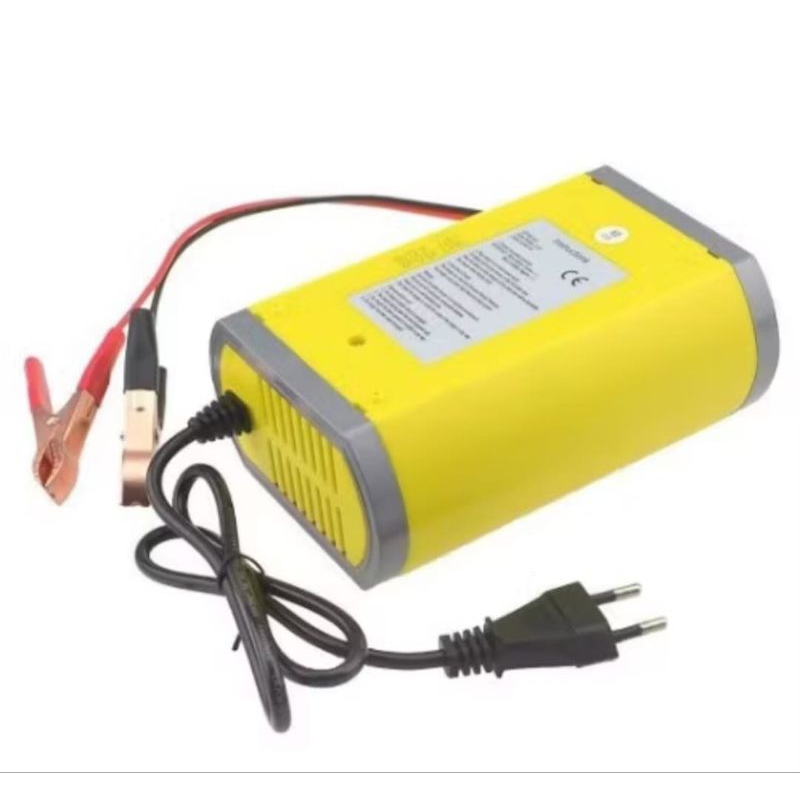 Jual alat cas aki mobil motor 2A 12V + packing dus | Shopee Indonesia