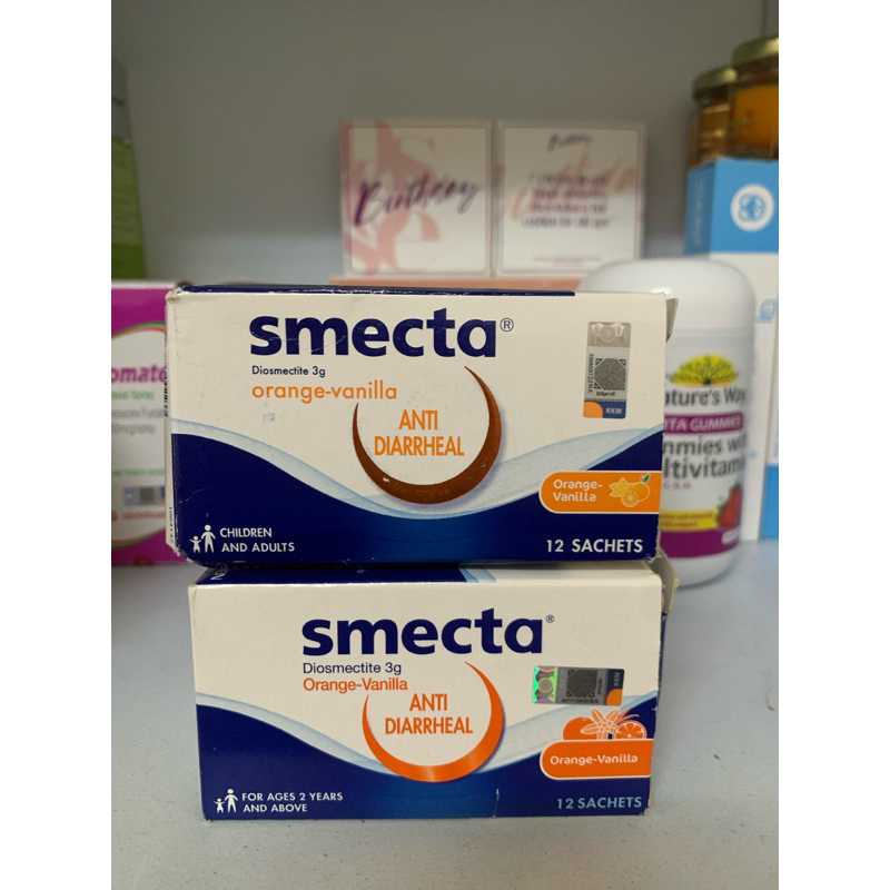 Jual Smecta Orange Vanilla Anti Diarrheal isi 3s | Shopee Indonesia