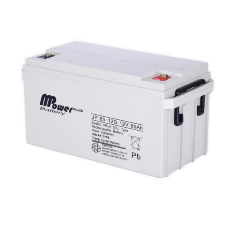 Jual Battery UPS Mpower plus JP65-12G 12V 65Ah VRLA GEL DEEP CYCLE ...