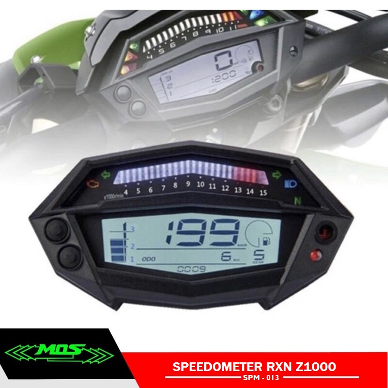 Jual Speedometer RXN Z1000 Spidometer Digital Koso n Spedo Spido ZX Z ...